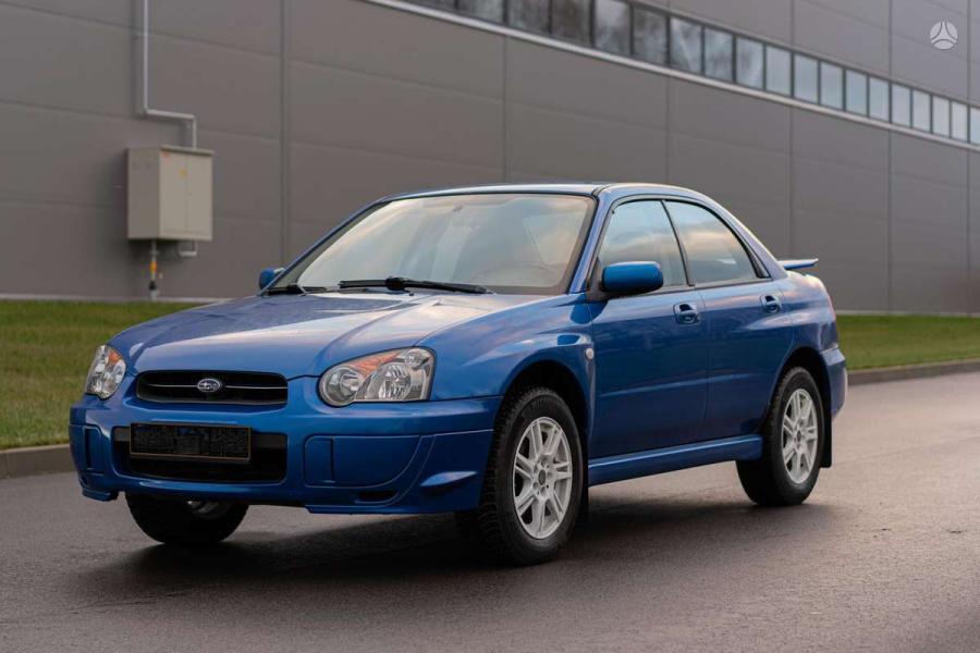 Blue Subaru Impreza 2005 in Kaunas, with an engine capacity of 1.99 L and mileage of 171 thousand km for 5200 €, photo 1 on AUTOMOTO.COM.LV