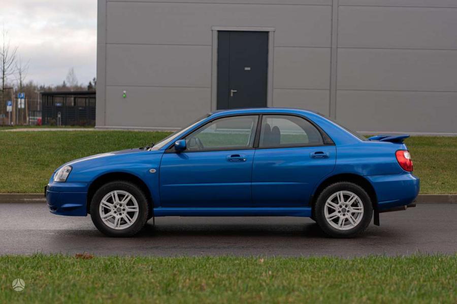 Blue Subaru Impreza 2005 in Kaunas, with an engine capacity of 1.99 L and mileage of 171 thousand km for 5200 €, photo 5 on AUTOMOTO.COM.LV