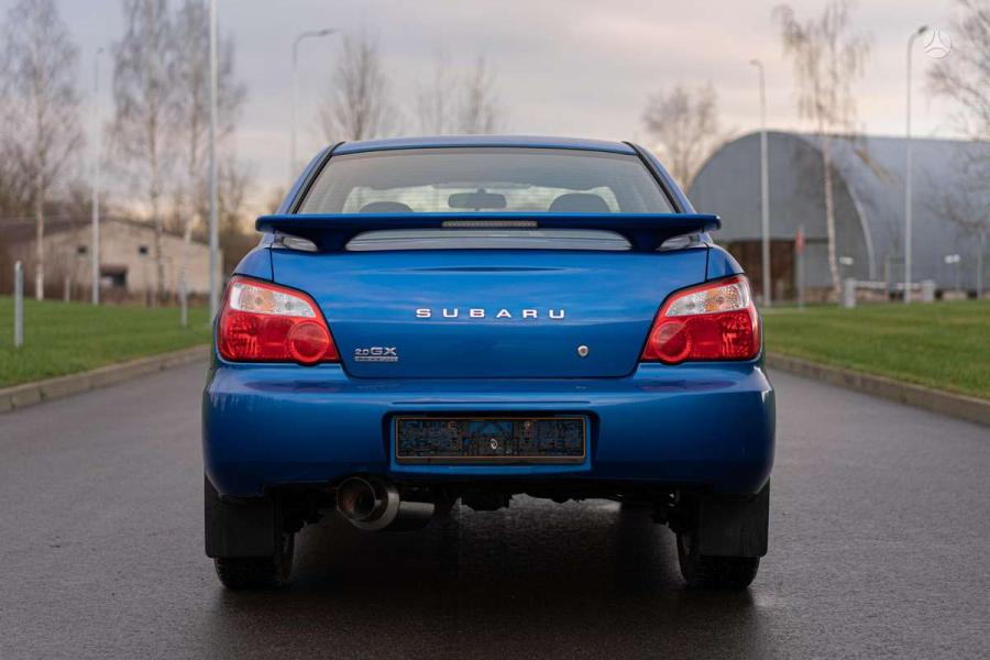 Blue Subaru Impreza 2005 in Kaunas, with an engine capacity of 1.99 L and mileage of 171 thousand km for 5200 €, photo 7 on AUTOMOTO.COM.LV