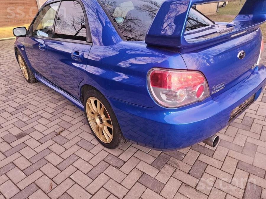 Zils Subaru Impreza 2005 Cēsis, ar dzinēja tilpumu 2.50 L un nobraukumu 175 tūkst. km par 13000 €, foto 5 vietnē AUTOMOTO.COM.LV