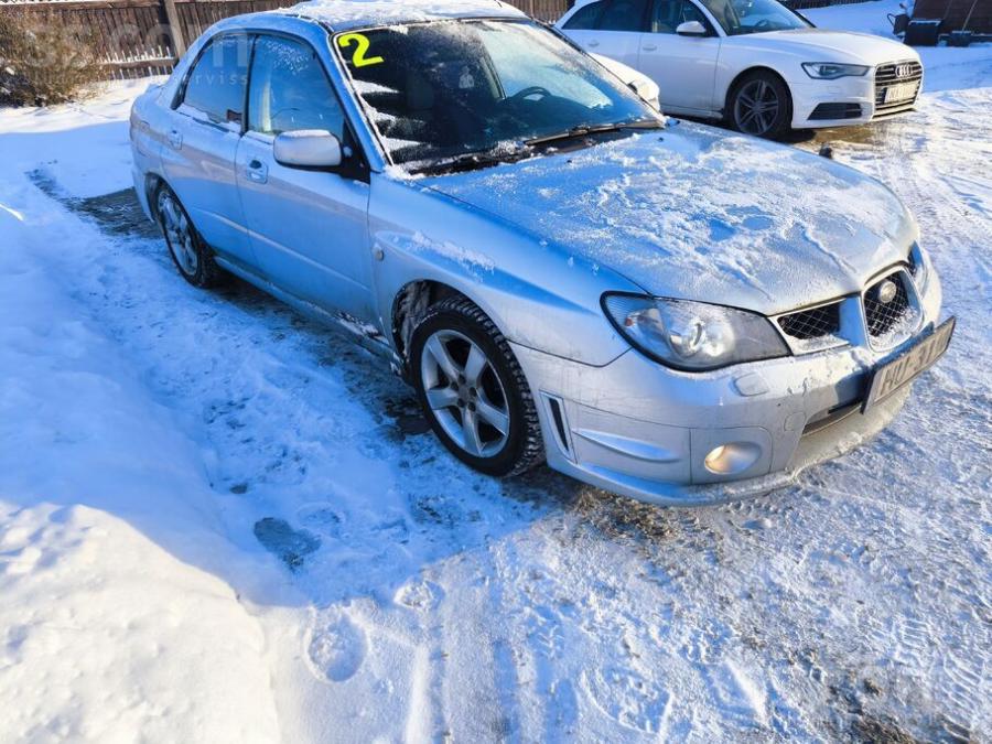 Blue Subaru Impreza 2006 in Riga, with an engine capacity of 2.00 L and mileage of 186 thousand km for 2300 €, photo 4 on AUTOMOTO.COM.LV