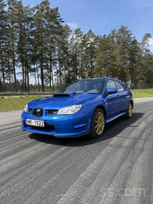 Zils Subaru Impreza 2006 Rīga, ar dzinēja tilpumu 2.50 L un nobraukumu 156 tūkst. km par 29900 €, foto  vietnē AUTOMOTO.COM.LV