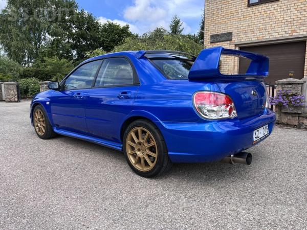 Blue Subaru Impreza 2006 in Talsi, with an engine capacity of 2.50 L and mileage of 189 thousand km for 21900 €, photo 5 on AUTOMOTO.COM.LV