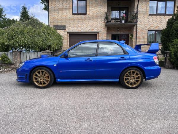 Blue Subaru Impreza 2006 in Talsi, with an engine capacity of 2.50 L and mileage of 189 thousand km for 21900 €, photo 6 on AUTOMOTO.COM.LV