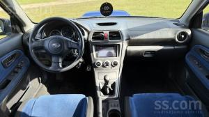 Blue Subaru Impreza 2006 in Madona, with an engine capacity of 2.50 L and mileage of 422 thousand km for 15350 €, photo 12 on AUTOMOTO.COM.LV