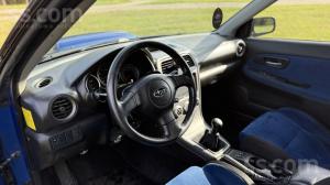 Blue Subaru Impreza 2006 in Madona, with an engine capacity of 2.50 L and mileage of 422 thousand km for 15350 €, photo 13 on AUTOMOTO.COM.LV