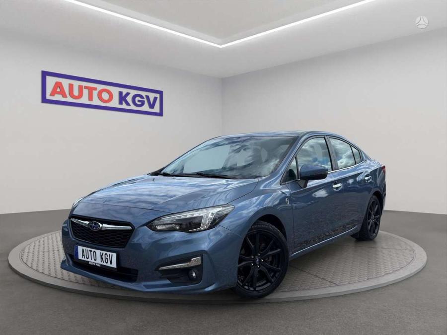 Zils Subaru Impreza 2018 Kauņa, ar dzinēja tilpumu 2.00 L un nobraukumu 72 tūkst. km par 12999 €, foto 1 vietnē AUTOMOTO.COM.LV