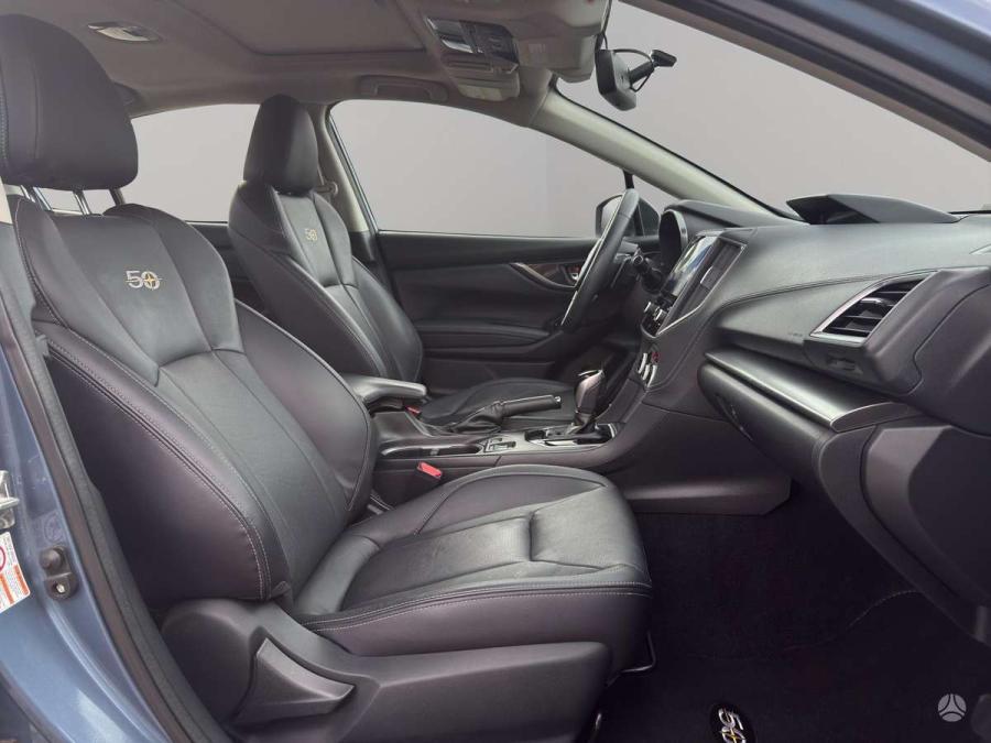 Blue Subaru Impreza 2018 in Kaunas, with an engine capacity of 2.00 L and mileage of 72 thousand km for 12999 €, photo 9 on AUTOMOTO.COM.LV