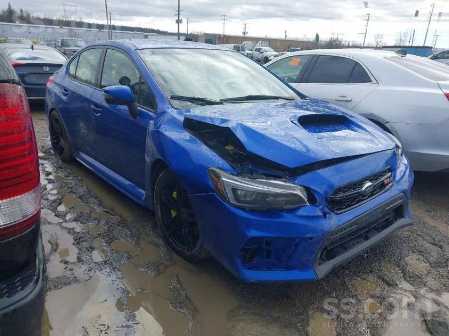 Blue Subaru Impreza 2021 in Riga, with an engine capacity of 2.50 L and mileage of 57 thousand km for 16500 €, photo 1 on AUTOMOTO.COM.LV