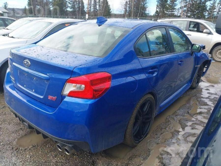Blue Subaru Impreza 2021 in Riga, with an engine capacity of 2.50 L and mileage of 57 thousand km for 16500 €, photo 5 on AUTOMOTO.COM.LV