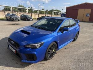 Blue Subaru Impreza 2021 in Riga, with an engine capacity of 2.50 L and mileage of 45 thousand km for 27000 €, photo  on AUTOMOTO.COM.LV
