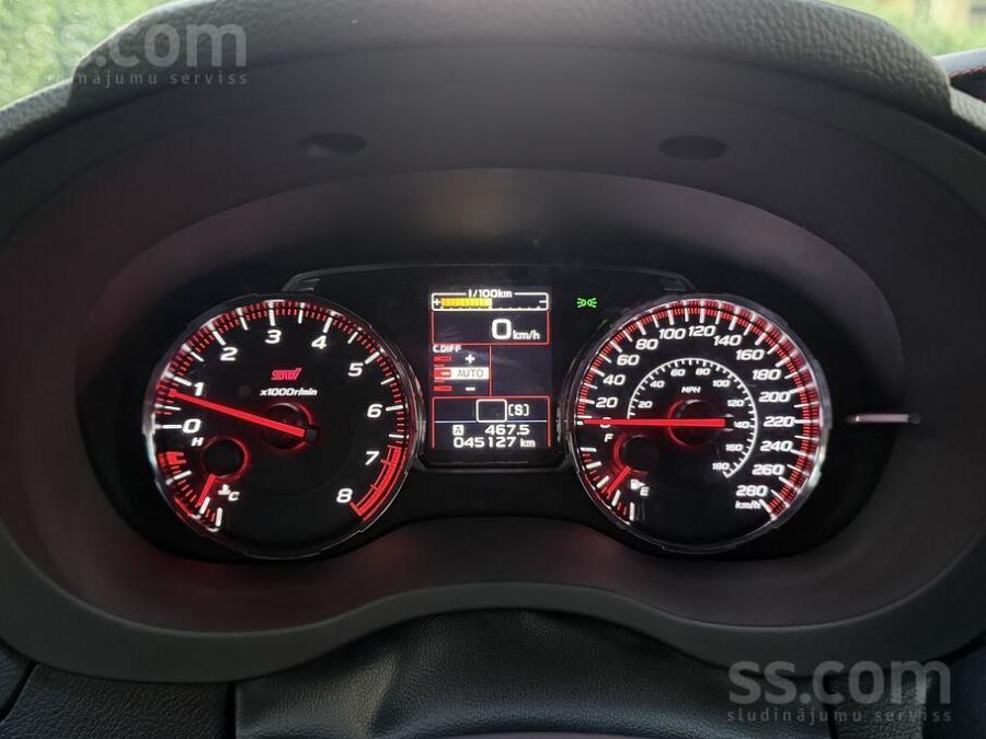 Blue Subaru Impreza 2021 in Riga, with an engine capacity of 2.50 L and mileage of 45 thousand km for 27000 €, photo 7 on AUTOMOTO.COM.LV