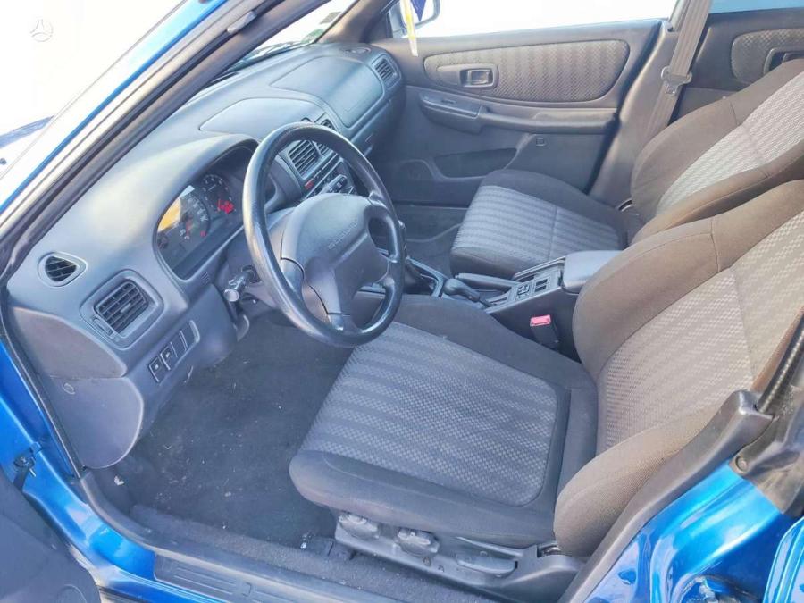 Zils Subaru Impreza 1999 Viļņa, ar dzinēja tilpumu 1.99 L un nobraukumu 155 tūkst. km par 2900 €, foto 10 vietnē AUTOMOTO.COM.LV