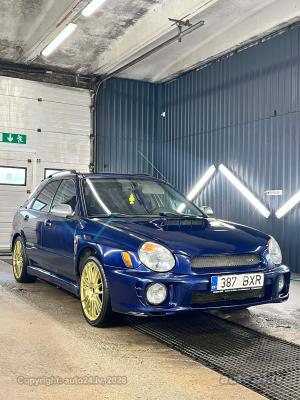 Zils Subaru Impreza 2001 Tallina, ar dzinēja tilpumu 2.00 L un nobraukumu 309 tūkst. km par 3800 €, foto  vietnē AUTOMOTO.COM.LV