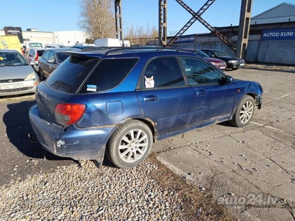 Blue Subaru Impreza 2002 in Tallinn, with an engine capacity of 1.60 L and mileage of 278 thousand km for 499 €, photo 3 on AUTOMOTO.COM.LV