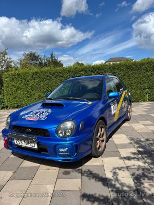 Zils Subaru Impreza 2002 Pērnava, ar dzinēja tilpumu 2.00 L un nobraukumu 301 tūkst. km par 8000 €, foto  vietnē AUTOMOTO.COM.LV