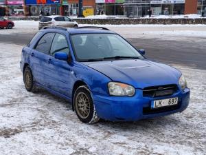 Zils Subaru Impreza 2003 Rīga, ar dzinēja tilpumu 2.00 L un nobraukumu 360 tūkst. km par 1800 €, foto  vietnē AUTOMOTO.COM.LV