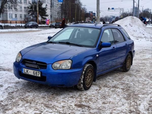 Zils Subaru Impreza 2003 Rīga, ar dzinēja tilpumu 2.00 L un nobraukumu 360 tūkst. km par 1800 €, foto 2 vietnē AUTOMOTO.COM.LV
