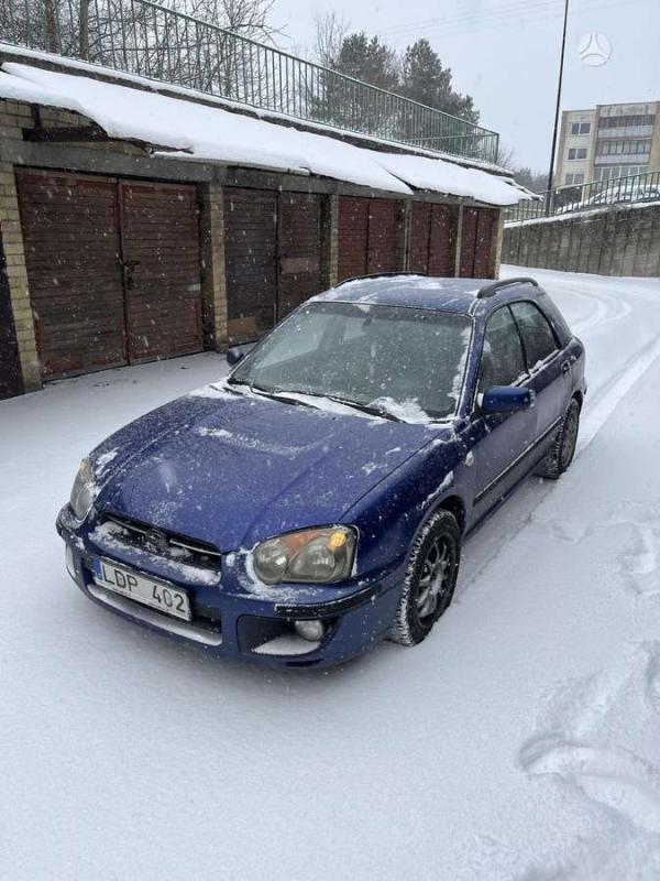 Zils Subaru Impreza 2004 Viļņa, ar dzinēja tilpumu 2.00 L un nobraukumu 450 tūkst. km par 1400 €, foto 1 vietnē AUTOMOTO.COM.LV