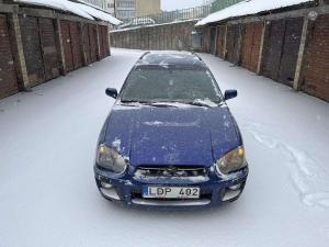 Blue Subaru Impreza 2004 in Vilnius, with an engine capacity of 2.00 L and mileage of 450 thousand km for 1400 €, photo 2 on AUTOMOTO.COM.LV