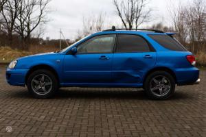 Blue Subaru Impreza 2004 in Kaisiadorys, with an engine capacity of 2.00 L and mileage of 271 thousand km for 1500 €, photo 6 on AUTOMOTO.COM.LV