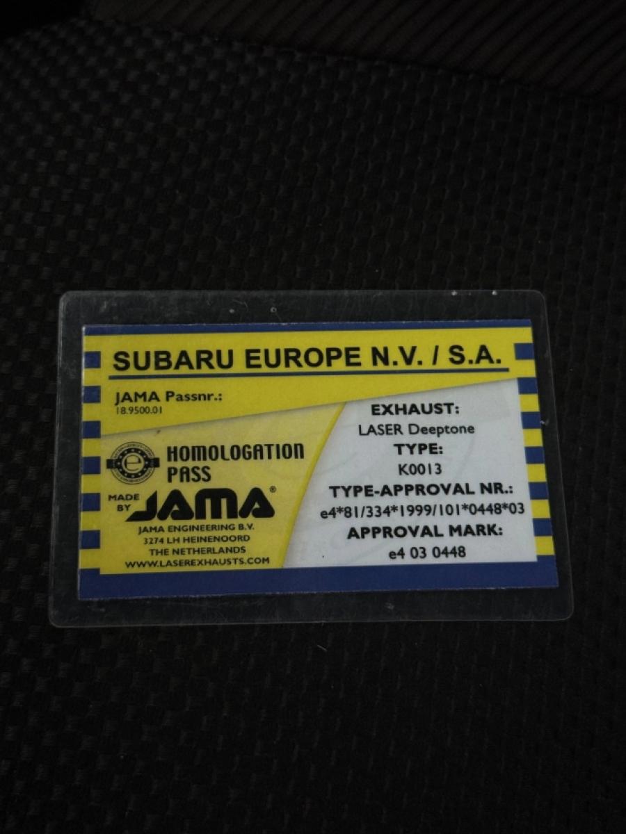 Zils Subaru Impreza 2005 Rīga, ar dzinēja tilpumu 2.00 L un nobraukumu 314 tūkst. km par 3480 €, foto 3 vietnē AUTOMOTO.COM.LV