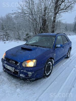 Blue Subaru Impreza 2005 in Riga, with an engine capacity of 2.00 L and mileage of 252 thousand km for 2400 €, photo 2 on AUTOMOTO.COM.LV