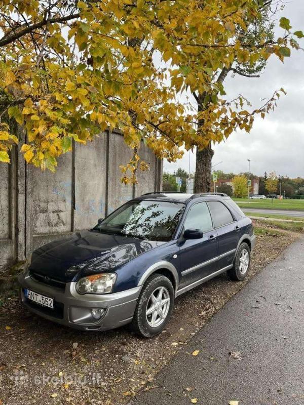 Blue Subaru Impreza 2005 in Kaunas, with an engine capacity of 2.00 L and mileage of 420 thousand km for 2500 €, photo 1 on AUTOMOTO.COM.LV