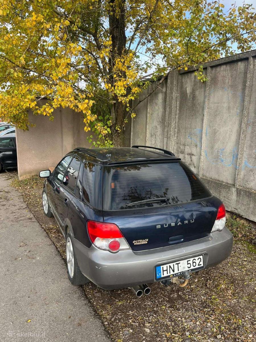 Blue Subaru Impreza 2005 in Kaunas, with an engine capacity of 2.00 L and mileage of 420 thousand km for 2500 €, photo 2 on AUTOMOTO.COM.LV