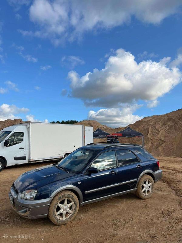 Blue Subaru Impreza 2005 in Kaunas, with an engine capacity of 2.00 L and mileage of 420 thousand km for 2500 €, photo 5 on AUTOMOTO.COM.LV