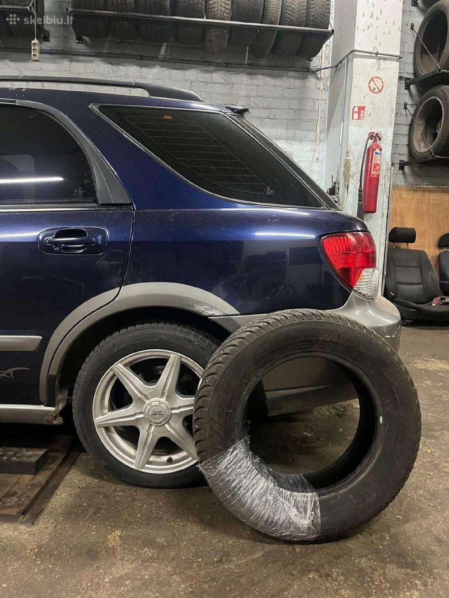 Blue Subaru Impreza 2005 in Kaunas, with an engine capacity of 2.00 L and mileage of 420 thousand km for 2500 €, photo 8 on AUTOMOTO.COM.LV