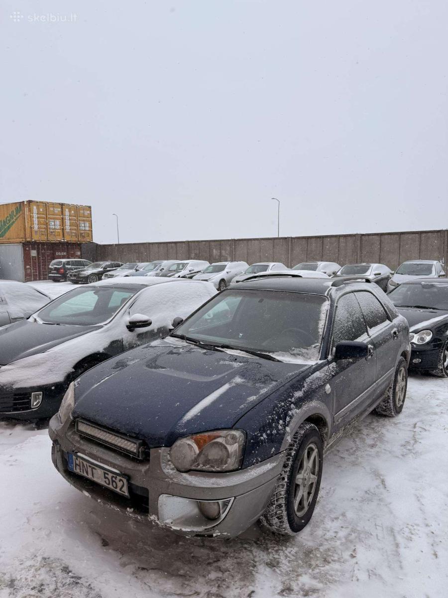 Blue Subaru Impreza 2005 in Kaunas, with an engine capacity of 2.00 L and mileage of 420 thousand km for 2500 €, photo 12 on AUTOMOTO.COM.LV