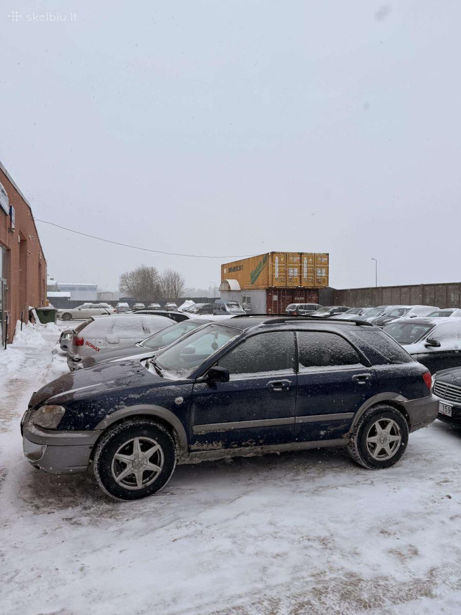 Blue Subaru Impreza 2005 in Kaunas, with an engine capacity of 2.00 L and mileage of 420 thousand km for 2500 €, photo 13 on AUTOMOTO.COM.LV