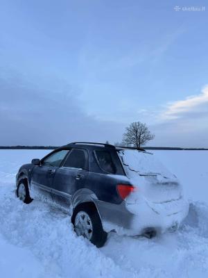 Blue Subaru Impreza 2005 in Kaunas, with an engine capacity of 2.00 L and mileage of 420 thousand km for 2500 €, photo 14 on AUTOMOTO.COM.LV