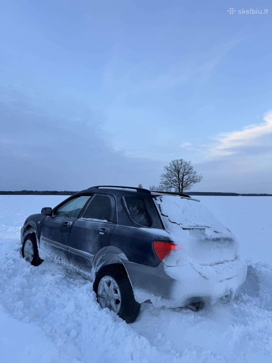 Blue Subaru Impreza 2005 in Kaunas, with an engine capacity of 2.00 L and mileage of 420 thousand km for 2500 €, photo 14 on AUTOMOTO.COM.LV