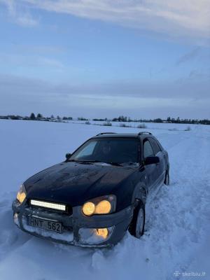 Blue Subaru Impreza 2005 in Kaunas, with an engine capacity of 2.00 L and mileage of 420 thousand km for 2500 €, photo 15 on AUTOMOTO.COM.LV