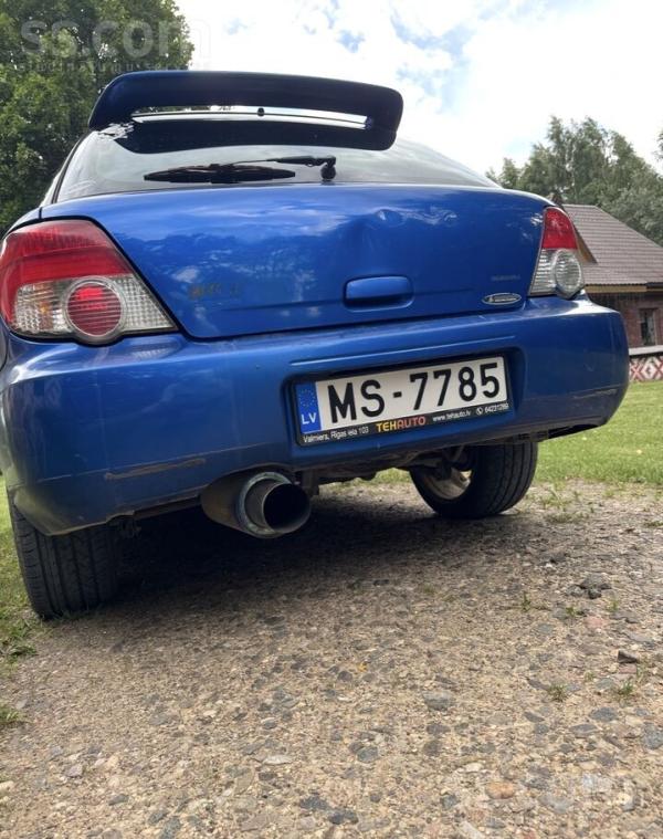 Zils Subaru Impreza 2005 Ogre, ar dzinēja tilpumu 2.00 L un nobraukumu 259 tūkst. km par 3000 €, foto 5 vietnē AUTOMOTO.COM.LV