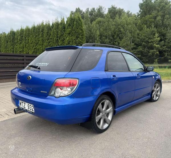 Blue Subaru Impreza 2006 in Vilnius, with an engine capacity of 1.99 L and mileage of 179 thousand km for 2350 €, photo 4 on AUTOMOTO.COM.LV