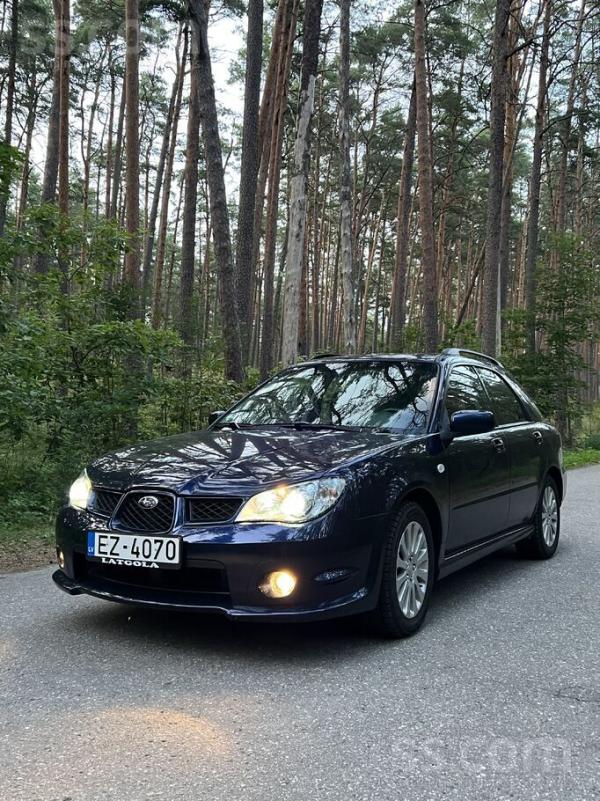 Zils Subaru Impreza 2006 Rīga, ar dzinēja tilpumu 2.00 L un nobraukumu 284 tūkst. km par 3250 €, foto 1 vietnē AUTOMOTO.COM.LV