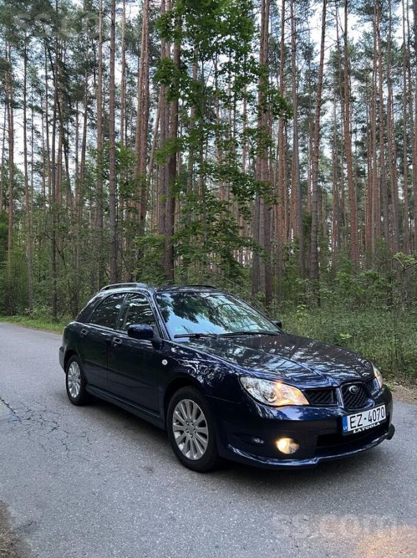Zils Subaru Impreza 2006 Rīga, ar dzinēja tilpumu 2.00 L un nobraukumu 284 tūkst. km par 3250 €, foto 2 vietnē AUTOMOTO.COM.LV