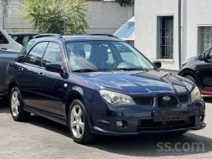 Zils Subaru Impreza 2006 Valmiera, ar dzinēja tilpumu 2.00 L un nobraukumu 182 tūkst. km par 4000 €, foto  vietnē AUTOMOTO.COM.LV