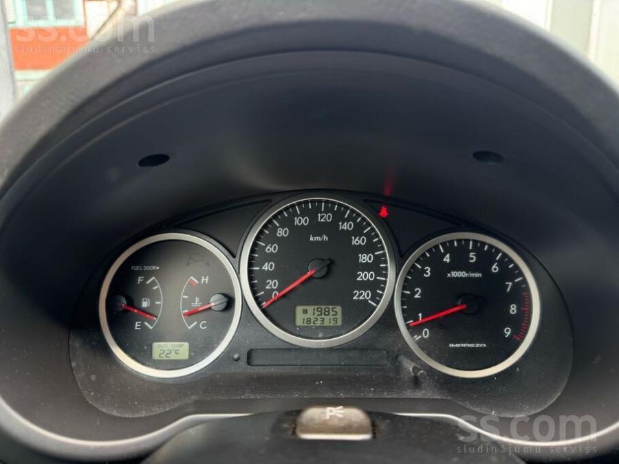 Zils Subaru Impreza 2006 Valmiera, ar dzinēja tilpumu 2.00 L un nobraukumu 182 tūkst. km par 4000 €, foto 13 vietnē AUTOMOTO.COM.LV