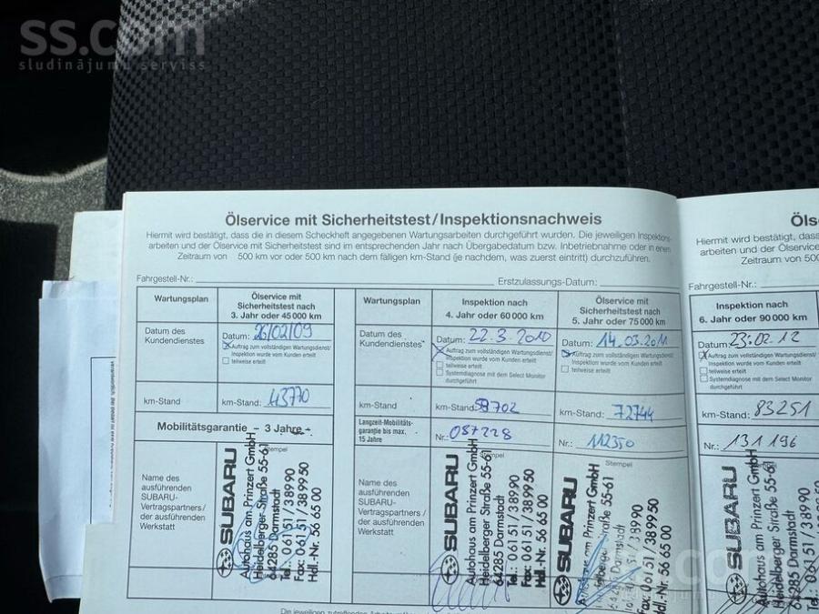 Zils Subaru Impreza 2006 Valmiera, ar dzinēja tilpumu 2.00 L un nobraukumu 182 tūkst. km par 4000 €, foto 16 vietnē AUTOMOTO.COM.LV