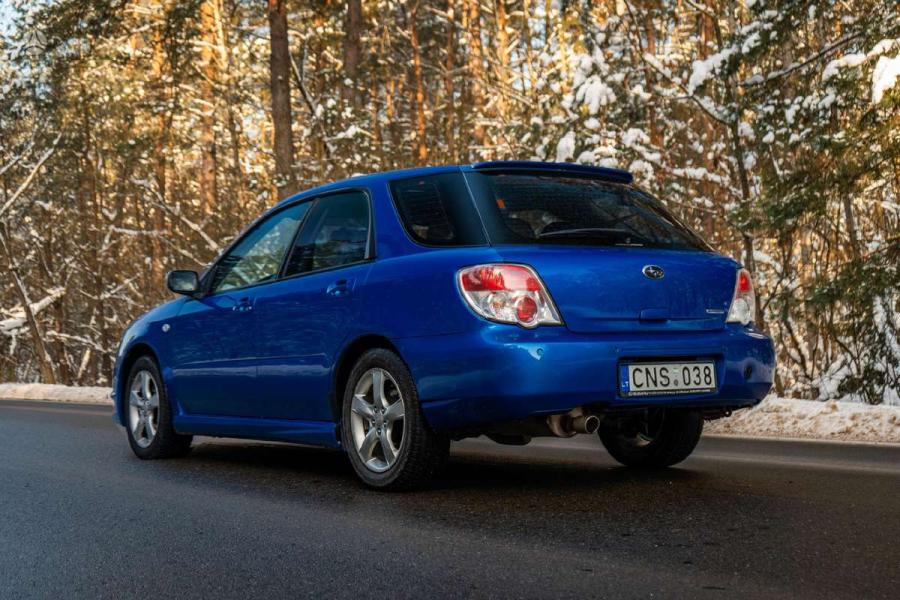Zils Subaru Impreza 2007 Viļņa, ar dzinēja tilpumu 1.99 L un nobraukumu 207 tūkst. km par 4400 €, foto 4 vietnē AUTOMOTO.COM.LV