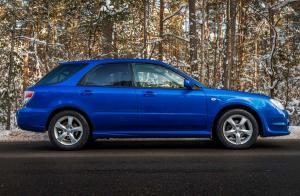 Zils Subaru Impreza 2007 Viļņa, ar dzinēja tilpumu 1.99 L un nobraukumu 207 tūkst. km par 4400 €, foto 7 vietnē AUTOMOTO.COM.LV