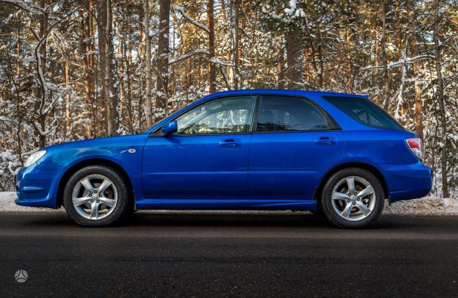Zils Subaru Impreza 2007 Viļņa, ar dzinēja tilpumu 1.99 L un nobraukumu 207 tūkst. km par 4400 €, foto 10 vietnē AUTOMOTO.COM.LV