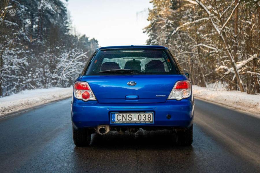 Zils Subaru Impreza 2007 Viļņa, ar dzinēja tilpumu 1.99 L un nobraukumu 207 tūkst. km par 4400 €, foto 13 vietnē AUTOMOTO.COM.LV