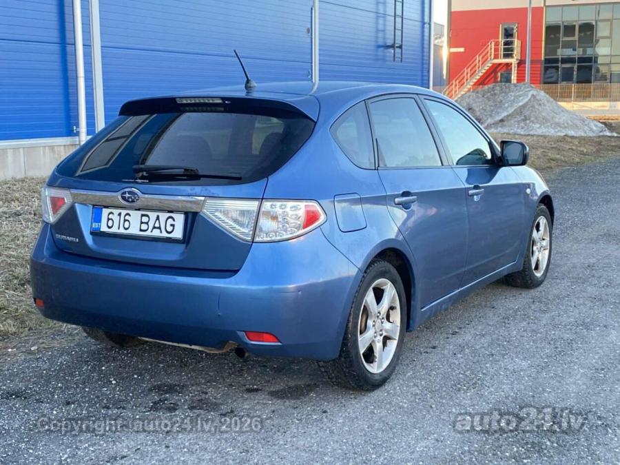 Blue Subaru Impreza 2007 in Tartu, with an engine capacity of 1.50 L and mileage of 257 thousand km for 2799 €, photo 3 on AUTOMOTO.COM.LV