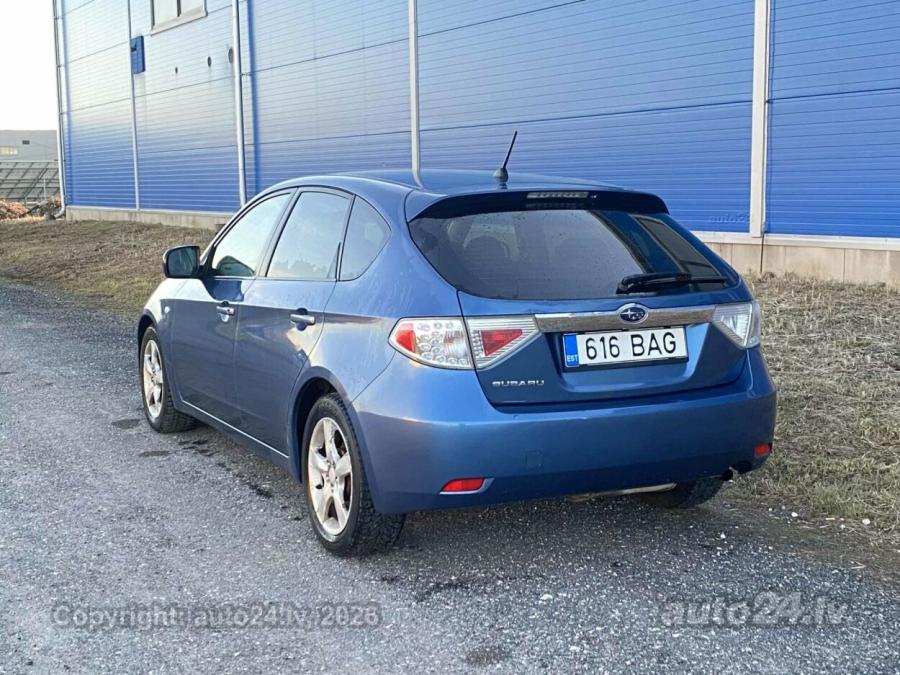 Blue Subaru Impreza 2007 in Tartu, with an engine capacity of 1.50 L and mileage of 257 thousand km for 2799 €, photo 4 on AUTOMOTO.COM.LV