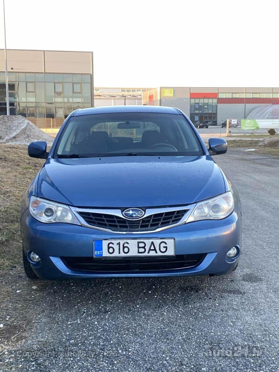 Blue Subaru Impreza 2007 in Tartu, with an engine capacity of 1.50 L and mileage of 257 thousand km for 2799 €, photo 5 on AUTOMOTO.COM.LV